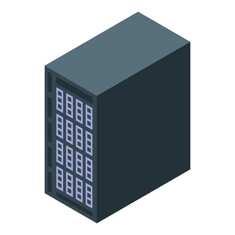 Modern Server Rack Unit Storing And Processing Data In A Datacenter 52079689 Vector Art At Vecteezy