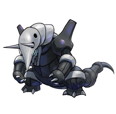 Safebooru Aggron Claws Commentary Request Full Body Futena Goze Green