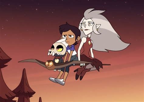 King Luz Eda Owlbert Owl House Owl Family Cartoon