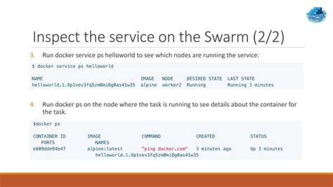 Docker Swarm For Beginner Pptx Operating Systems Computer Software And Applications