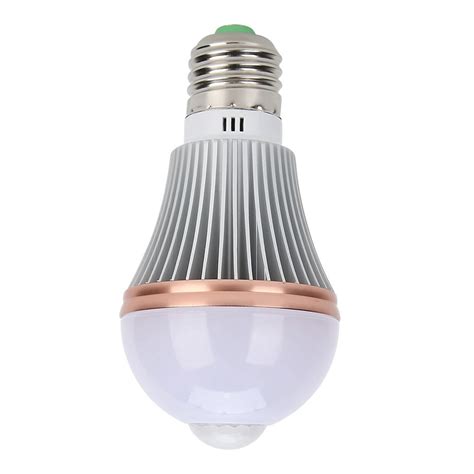 Luz Del Sensor De Ahorro De Energía Bombilla Del Sensor Del Cuerpo Del