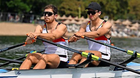 Marburger Ruderer Marc Weber Und Zweier Partner Jonas Gelsen Olympia