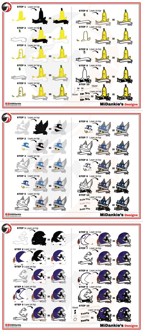 Mario Kart BUNDLE PACK MiDankies Designs