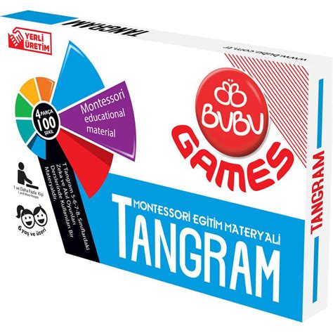 Bu Bu Games Naturel Tangram Limon Oyuncak