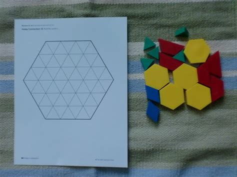 Hexagon Pattern Block Template