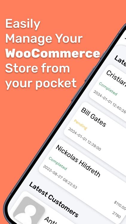 Woocer Woocommerce Admin App By Amir Hossein Rezaeifard