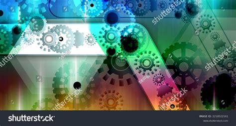 Abstract Technology Hexagon Design Background Digital Stock Illustration 2218522161 Shutterstock