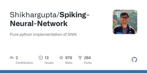Spiking Neural Networklearningpy At Master · Shikharguptaspiking Neural Network · Github