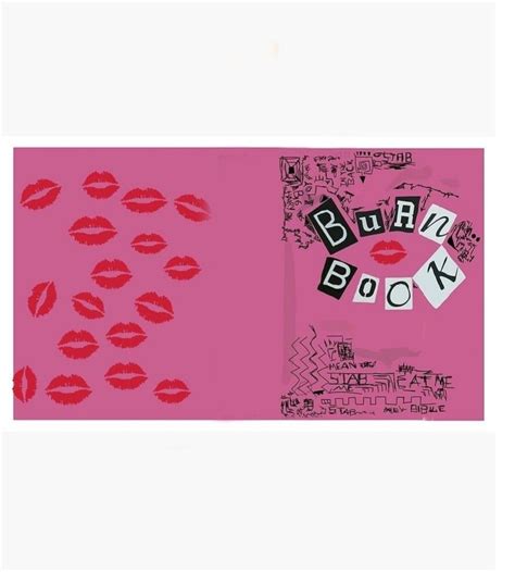 Best 12 Burn Book Lined Journal Its Full Of Secrets Youre Like
