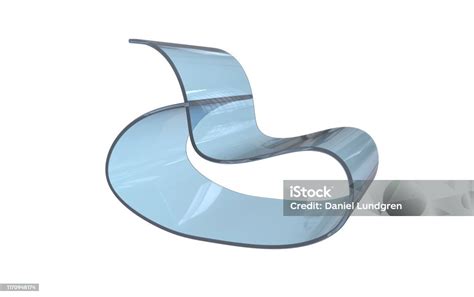 흰색 배경에 고립 된 아름다운 현대 플라스틱 의자의 3d 그림 투명 아크릴 유리에 대한 스톡 사진 및 기타 이미지 투명 아크릴 유리 파란색 0명 Istock