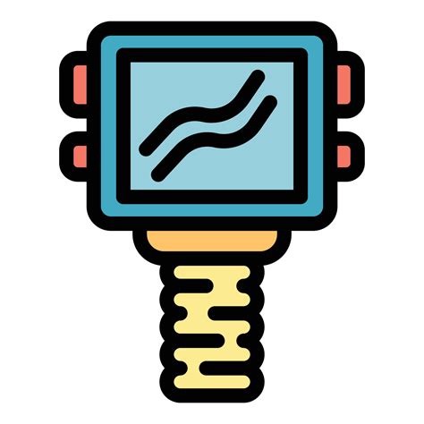 Thermal Imager Device Icon Color Outline Vector Vector Art At Vecteezy