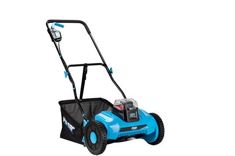 Pulsar 40v Cordless Reel Mower With 20ah Battery And Grass Catcher