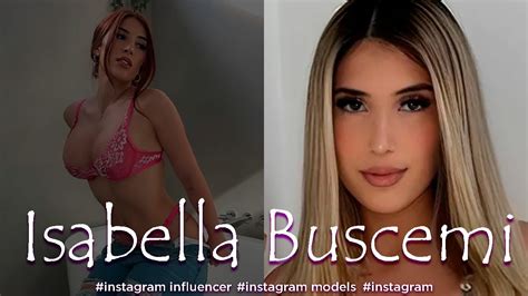 Isabella Buscemi American Model Glamgram Profiles Bio And Info