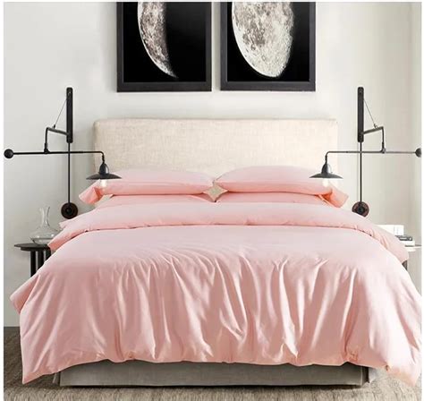 Buy 2015 100 Egyptian Cotton Light Pink Bedding Set