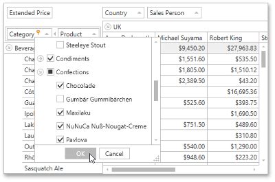 Pivot Grid Wpf Controls Devexpress Documentation
