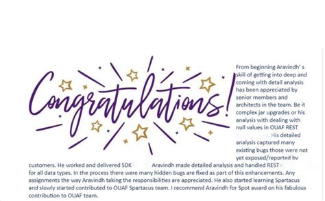 Aravindh Sivakumar On Linkedin Oracle Spotaward Recognition Gratitude Teamwork Innovation