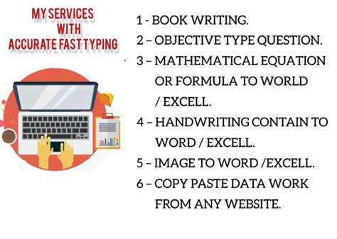 manually type your all documents and basic excel works by