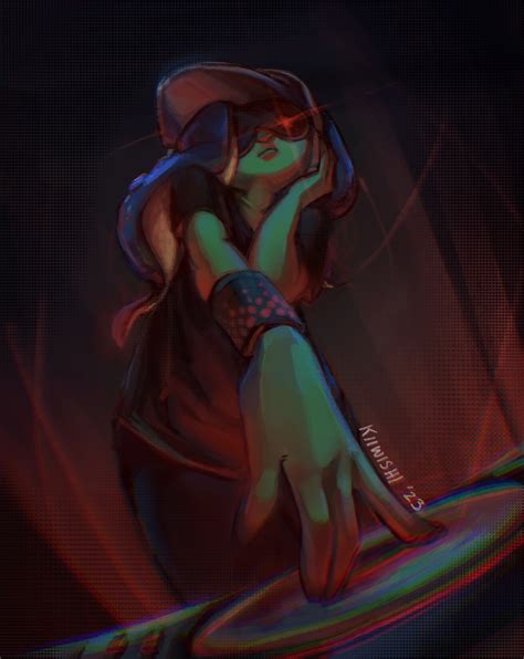 Dedf1sh The Dj Splatoon Fanart By Kiiwishi On Deviantart