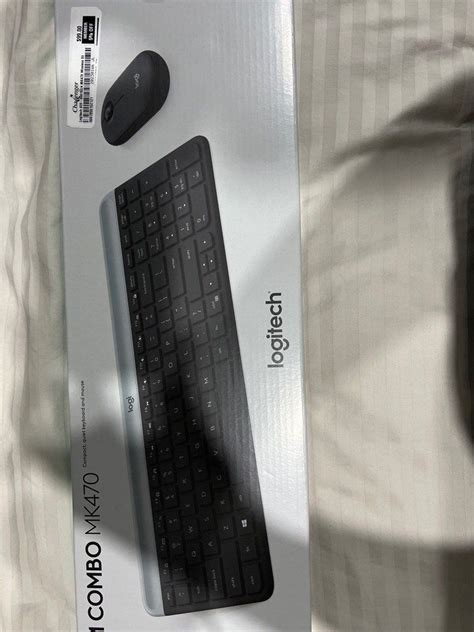 Logitech Slim Combo Mk 470 Computers Tech Parts Accessories Computer Keyboard On Carousell