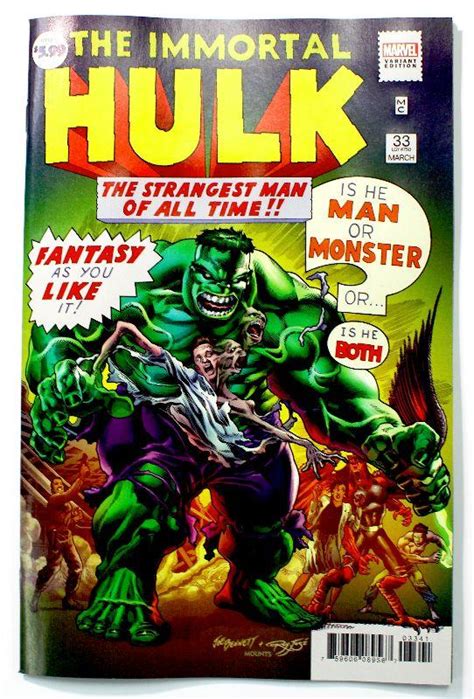 IMMORTAL HULK 33 BENNETT VARIANT EstateSales Org