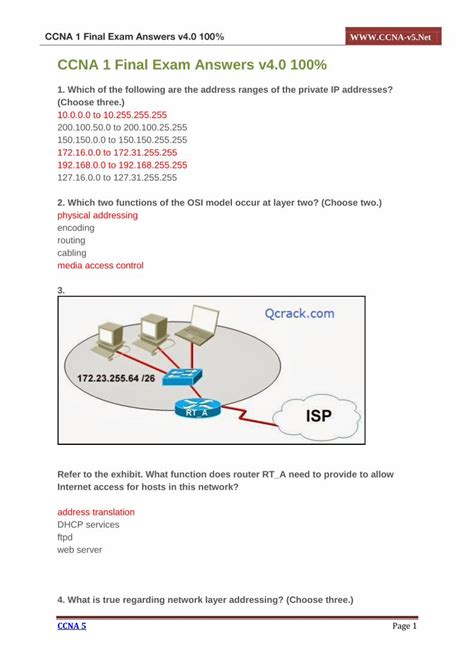pdf ccna 1 final exam answers v4 0 100 wp