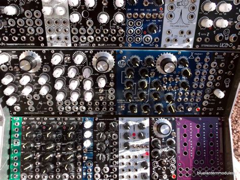 MATRIXSYNTH Blue Lantern Modules U Analog Modular Synthesizer System
