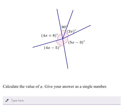 Calculate The Value Of X Give Your Answer As StudyX
