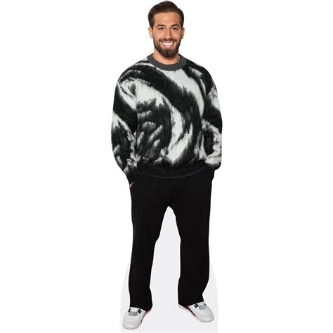 Kem Cetinay Casual Cardboard Cutout Celebrity Cutouts