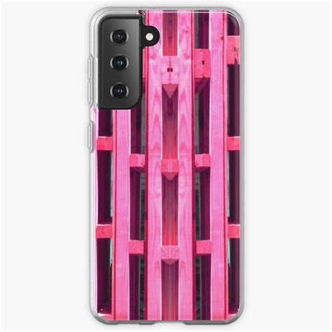 Hot Pink Wood Samsung Galaxy Phone Case For Sale By Latorih10 Phone
