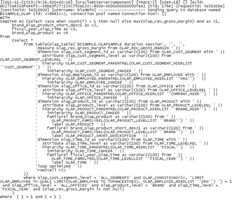 Creating Oracle BI EE 11 1 1 5 Repository For Oracle OLAP 11g Cubes