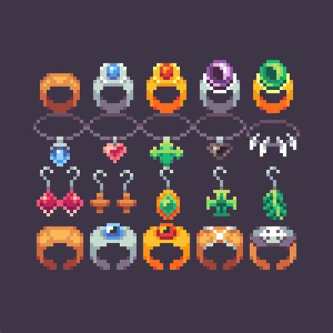 Hey Ive Been Drawing Some Icons For My Pixel Art Rpg Icons Pack Here