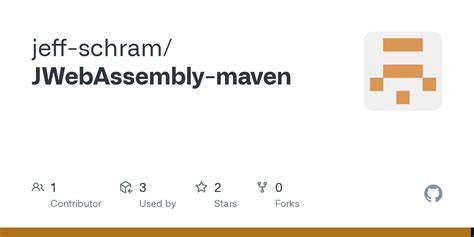 Github Jeff Schramjwebassembly Maven