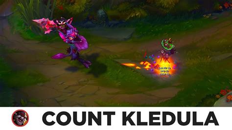 Count Kledula Skin Preview League Of Legends Youtube