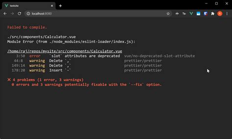 Use Slot Vue Js