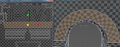 UV Distortions Polycount