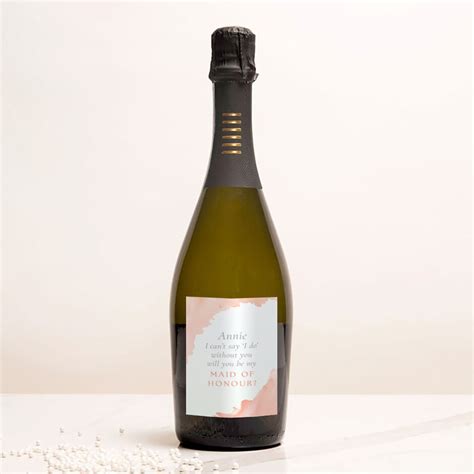 Buy Personalised Prosecco Will You Be My Maid Of Honour For Gbp