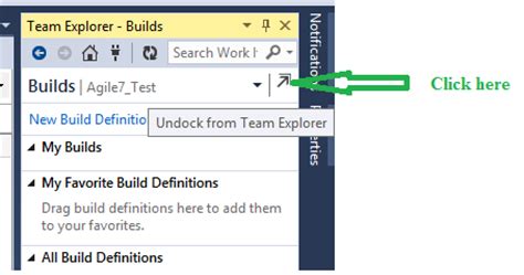 Chaminda S Devops Journey With Msft Tfs Team Explorer Undock