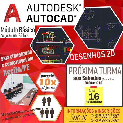 Inove Treinamentos E Soluções Tecnológicas 🔩 Autodesk Autocad