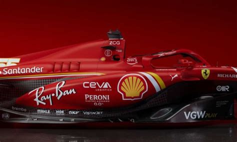 F1 Ecco La Nuova Ferrari Giallo E Bianco Comè La Sf 24 Di Leclerc E