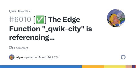 The Edge Function Qwik City Is Referencing Unsupported Modules