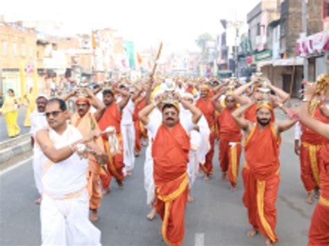 Siddhachakra Mahamandal Vidhan Started Kalash Yatra Taken Out सुबह 6