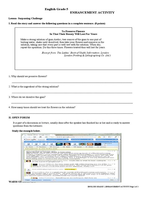 Module Grade 5 Pdf Subject Grammar English Language