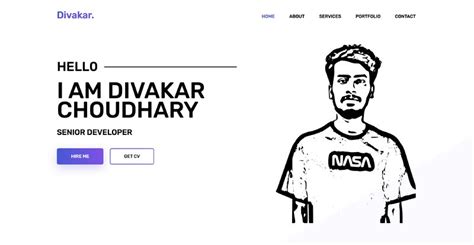 Divakar Kumar Choudhary On Linkedin Portfolio Webdevelopment