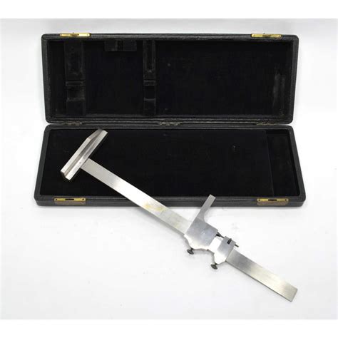 Vintage Starrett 12 Vernier Height Gage 454 In Orig Box 454d Offs
