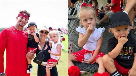 In Photos Patrick Mahomes Son Bronze Embarks On Adorable Mission As