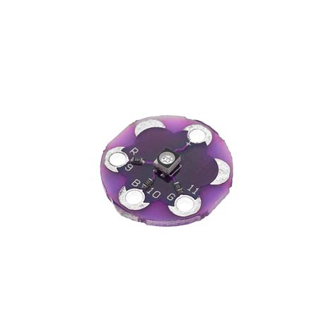 Smart DIY Electronic Kits Tri Color LED RGB LED Module For LilyPad