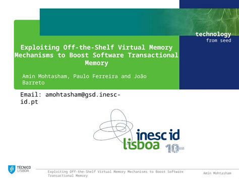 Pptx Technology From Seed Exploiting Off The Shelf Virtual Memory