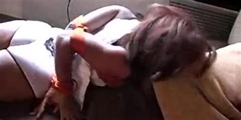 Sexy White Panties No Bra Twerk