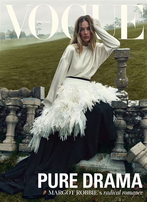 Margot Robbie Is British Vogues January 2026 Cover Star British Vogue