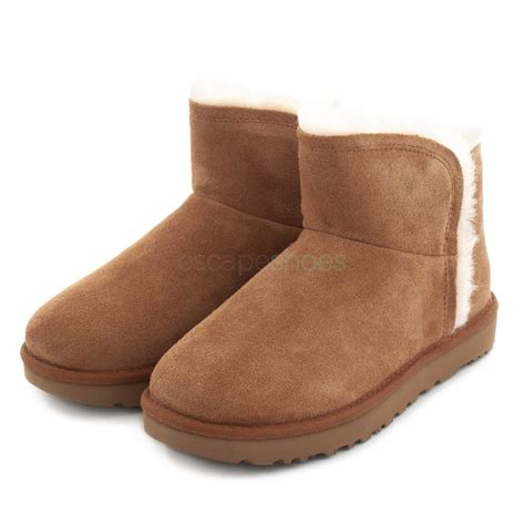 Boots Ugg Australia Classic Mini Fluff Chestnut
